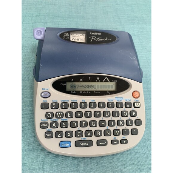 Brother | Office | Brother Ptouch Label Maker Pt75 Electronic Labeling ...